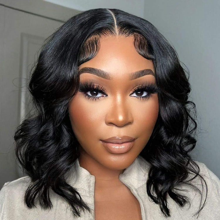 Body Wave Glueless Breathable 5x5 Lace Closure Bob Wig -SuperNova Hair