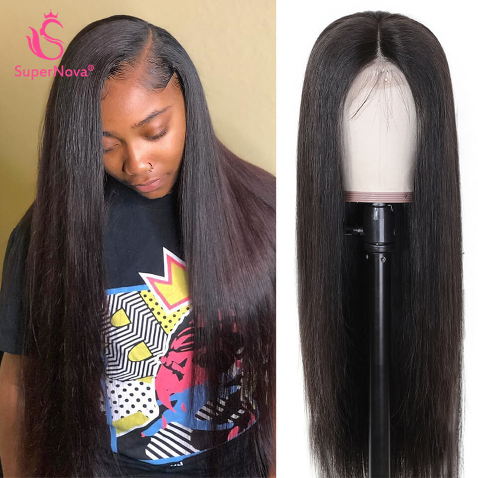 Straight 13×6 Silk Base Lace Front Wigs For Women -SuperNova Hair