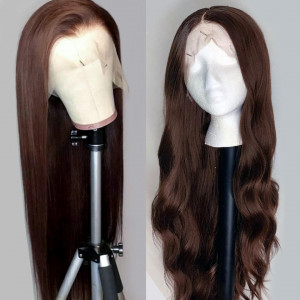 Glueless Lace Front Wigs | Human Hair Colored Wigs -SuperNova Hair
