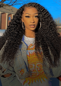 Virgin Remy Human Hair | Curly Burgundy Hair Wigs -SuperNova Hair